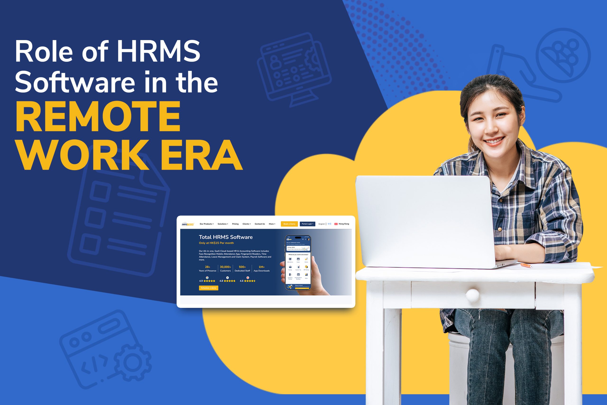 HRMS Software for Remote Work | InfoTech Blogs