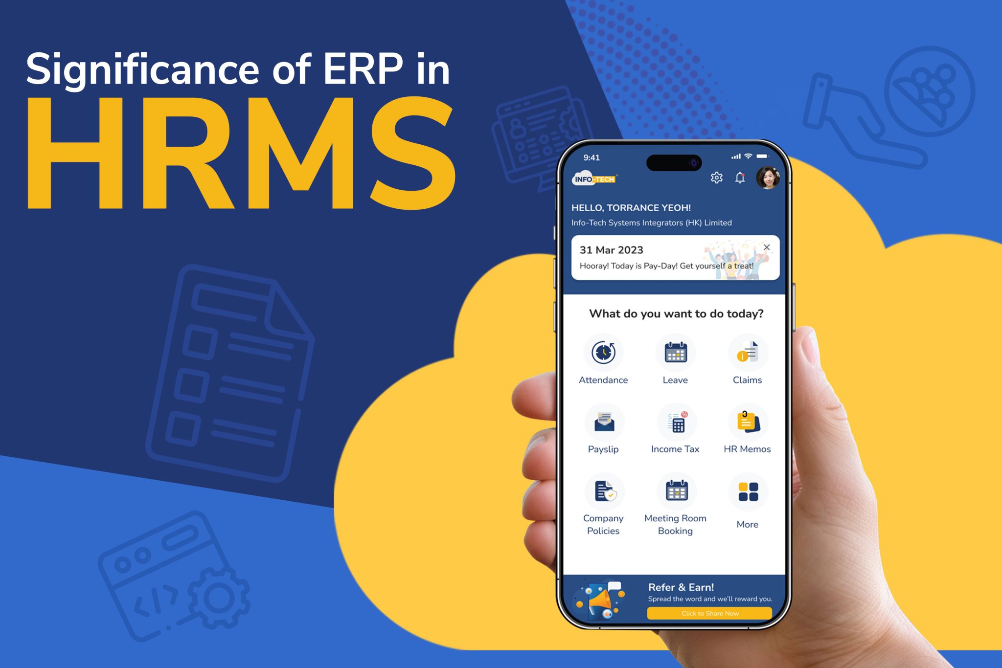 Significance of ERP in HRMS in Hong Kong