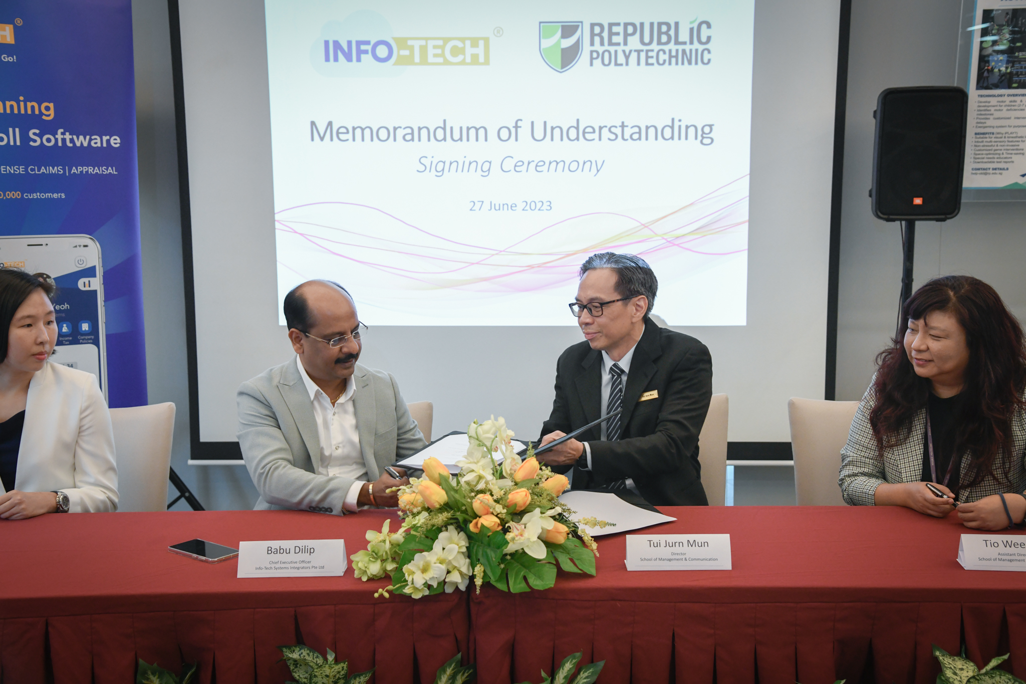 Info-Tech System Integrators and Republic Polytechnic Forge Partnership ...